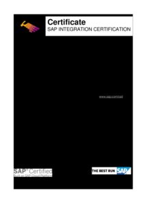 SAP-Certificate | ReleaseOwl - A Native DevOps Platform for SAP